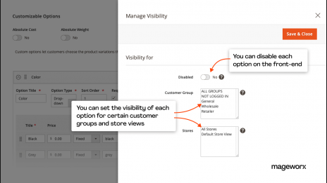 磊 Magento 2 Product Options Suite Magento 2 Custom Option Extension