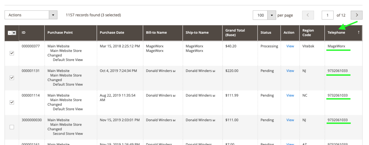 How To Add Column With Filter To Magento 2 Orders Grid Mageworx Blog 5596
