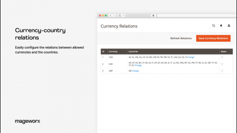 Magento 2 Currency Switcher | Magento 2 Store Switcher - Mageworx