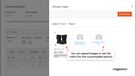 磊 Magento 2 Product Options Suite | Magento 2 Custom Option Extension - Mageworx