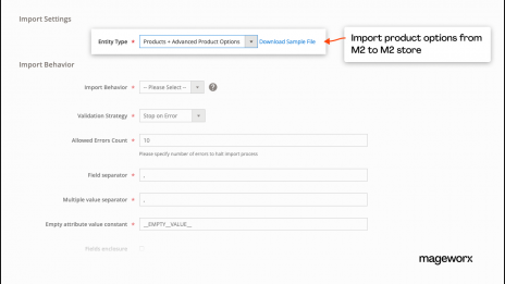 磊 Magento 2 Product Options Suite | Magento 2 Custom Option Extension - Mageworx