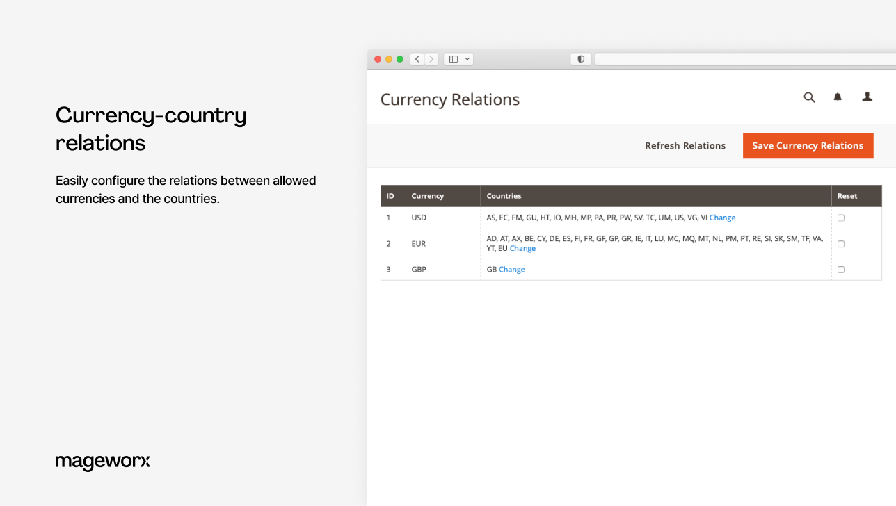 Magento 2 Currency Switcher | Magento 2 Store Switcher - Mageworx