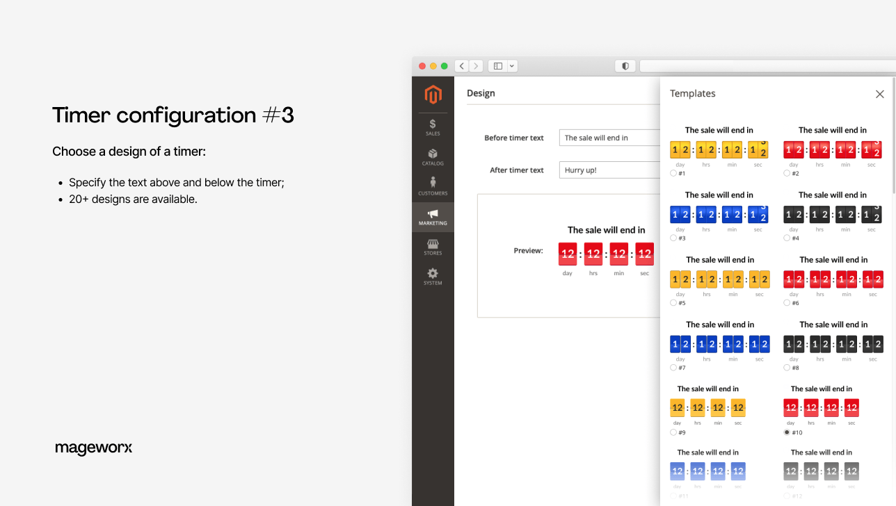 Magento 2 Countdown Timer - Mageworx