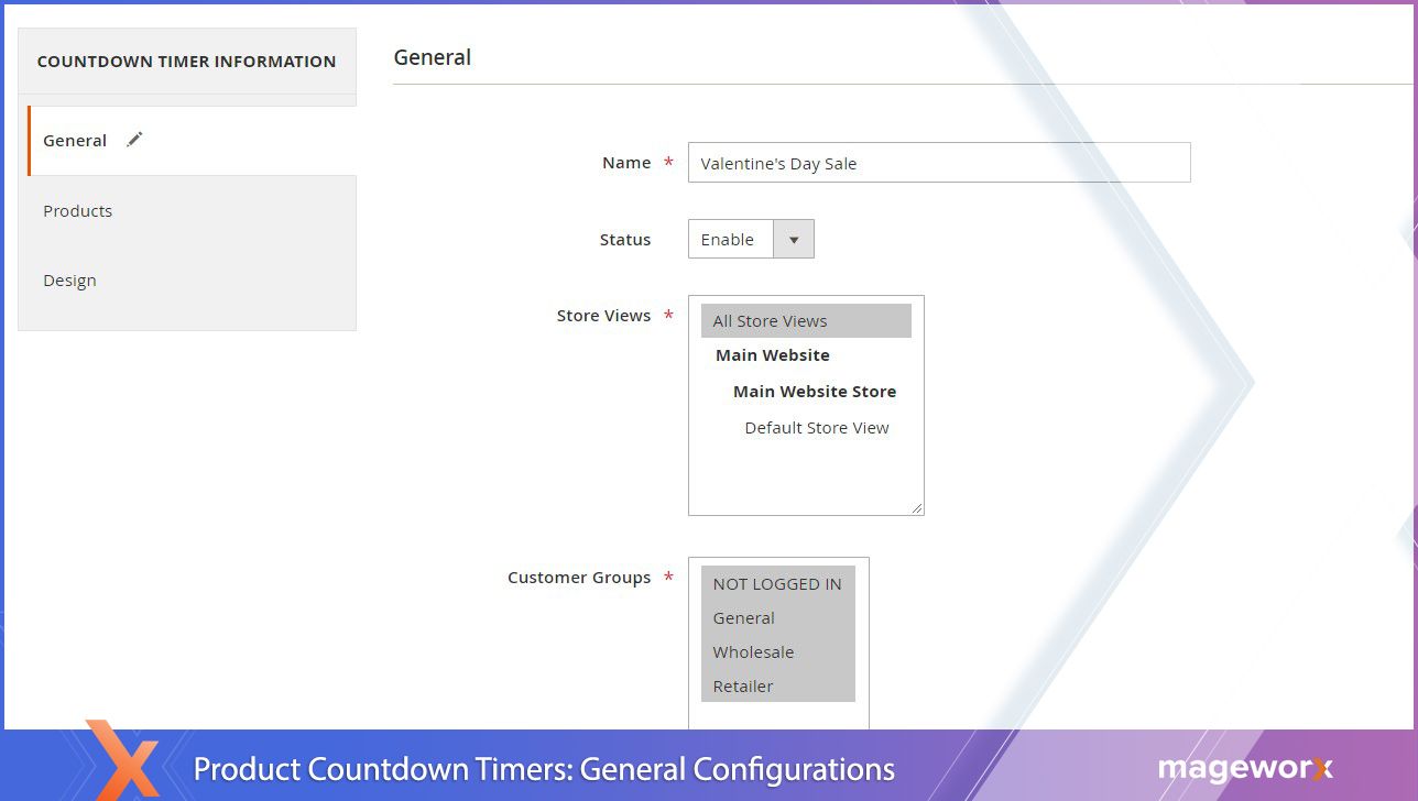 Magento 2 Product Countdown Timer extension - MageWorx