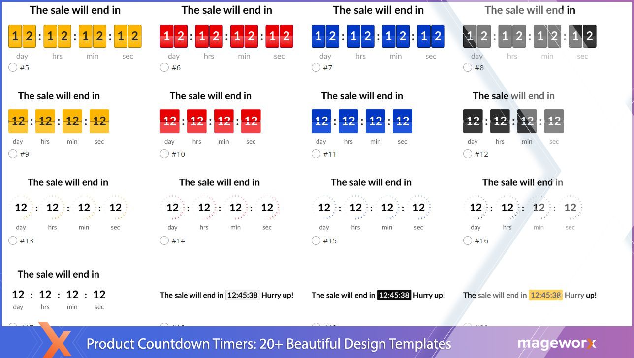 Magento 2 Product Countdown Timer extension - MageWorx