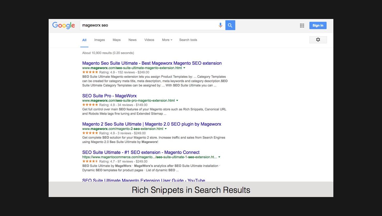 Magento 2 Rich Snippets - Mageworx