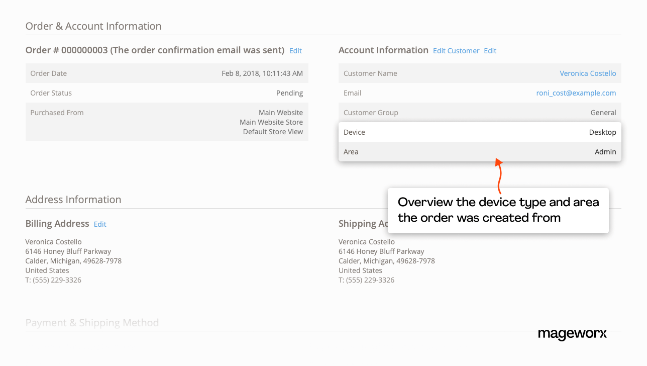 Magento 2 Order Editor Magento2 Edit Cancel Comment Order Mageworx