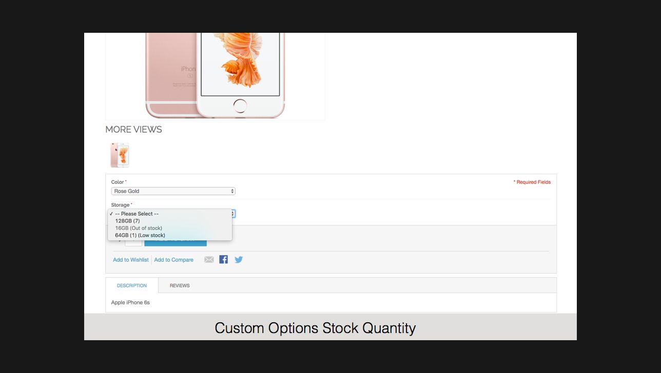 Magento Product Options & Magento Custom Option Extension - Mageworx
